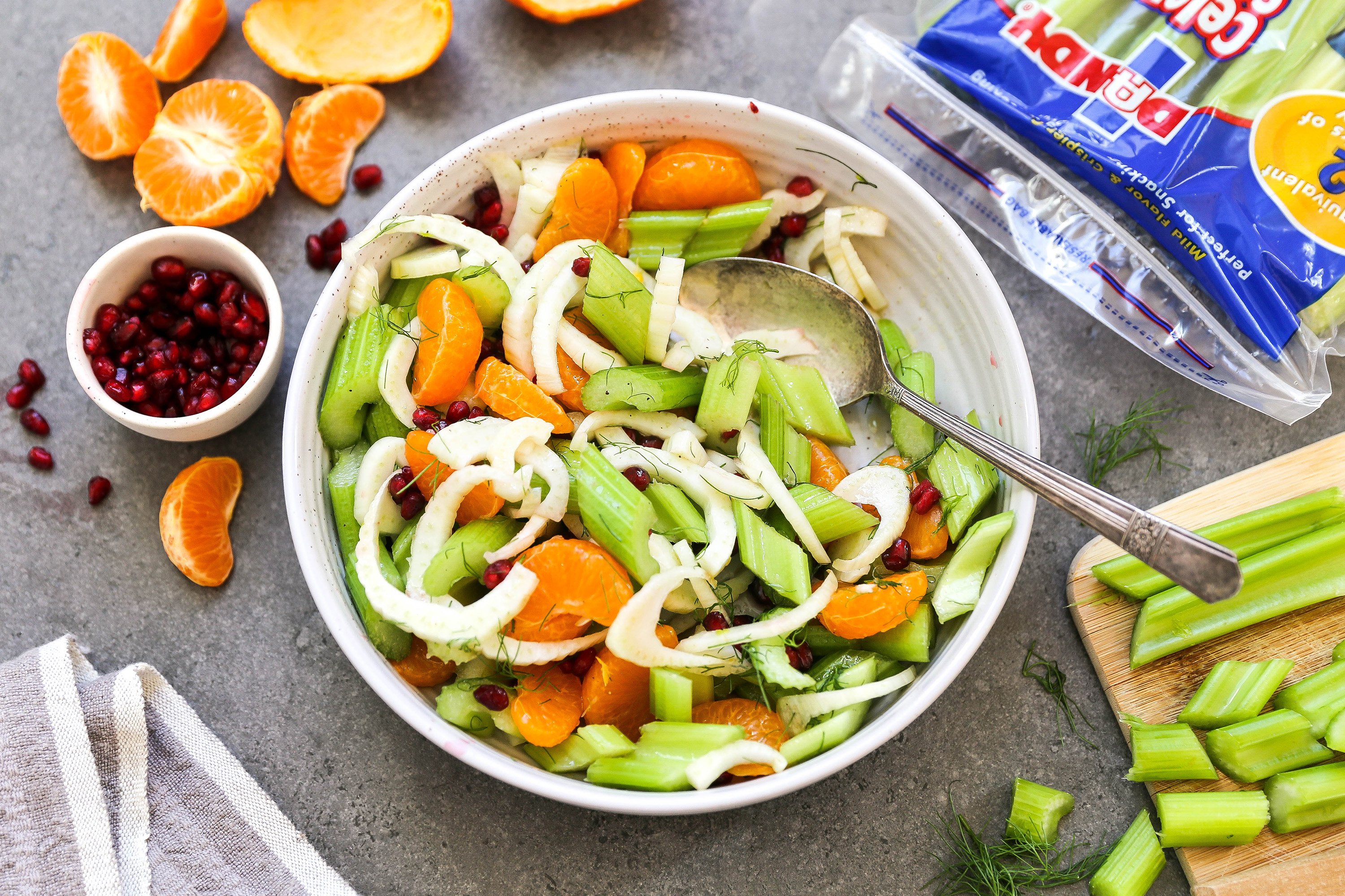 Bejeweled Celery and Fennel Salad