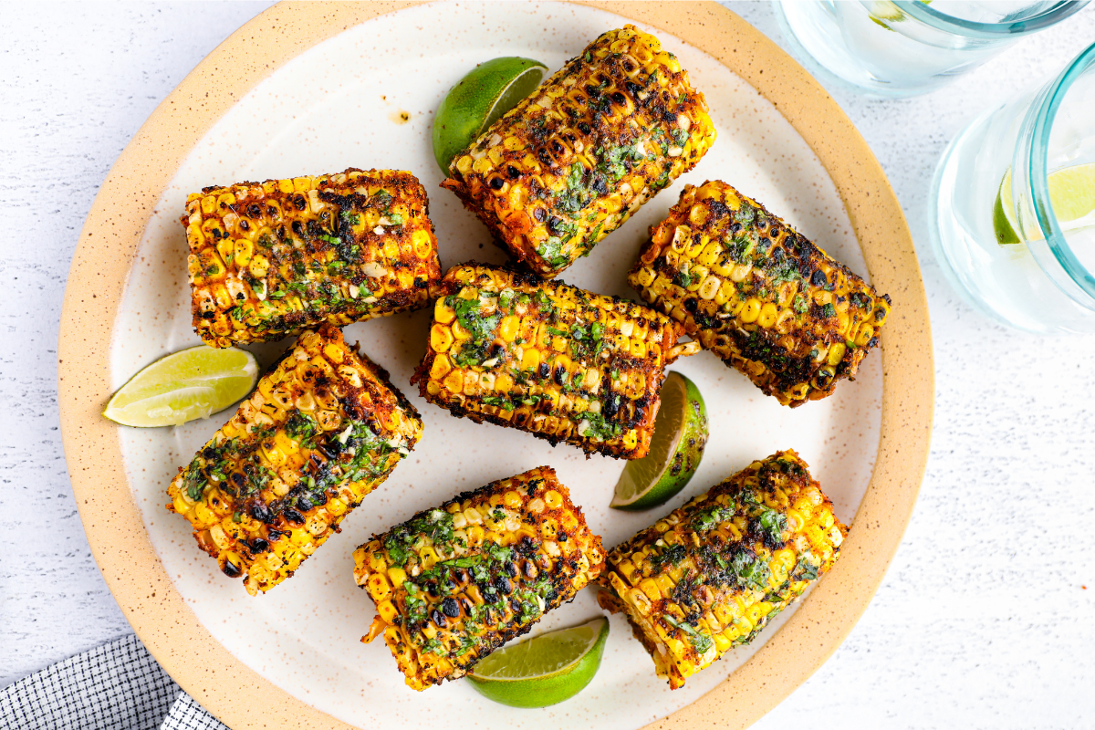Easy Blackened Corn