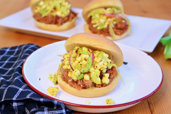 Pulled Pork with Dandy® Sweet Corn ChowChow