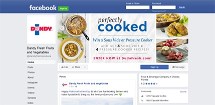 Farm Fresh Food Products, Fresh Produce, Fruits and Vegetables - Duda ...