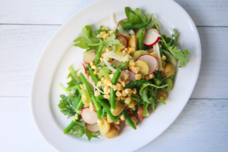Dandy Super Sweet Corn, Radish, Green Bean & Potato Salad