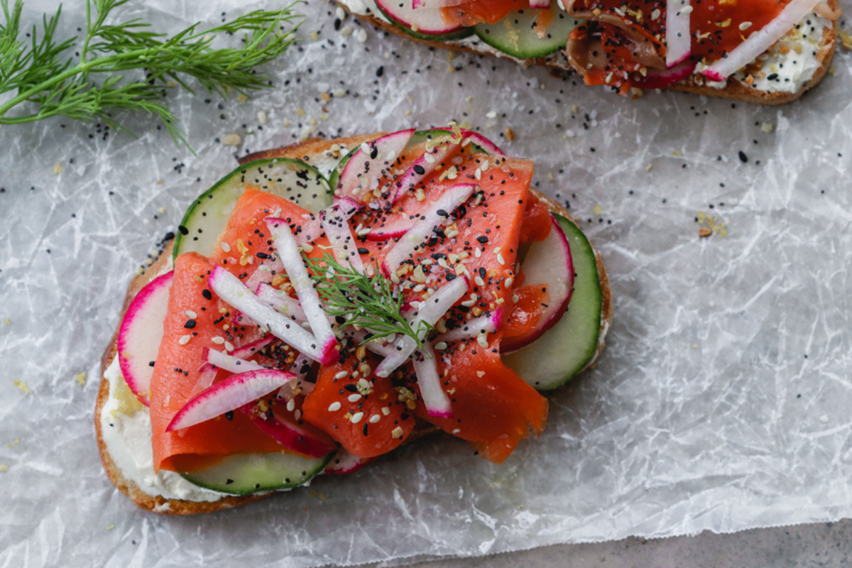 Smoked Salmon Toast