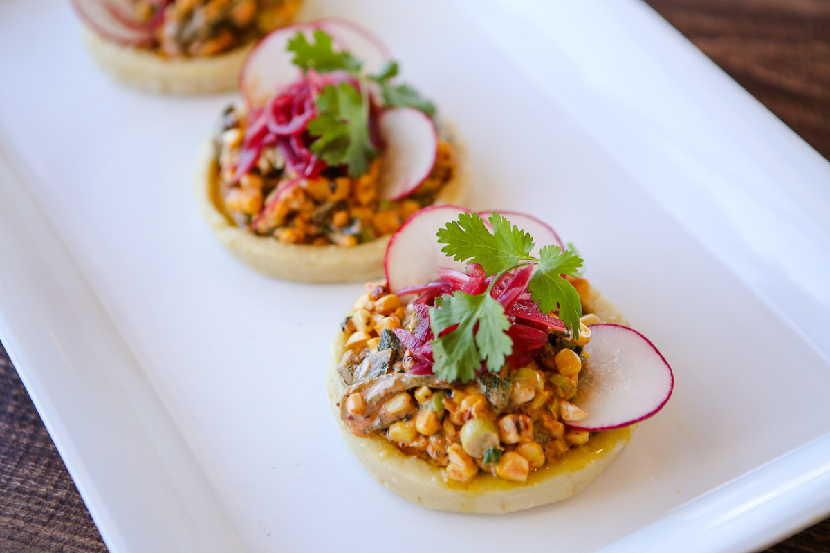 Dandy Super Sweet Corn & Poblano Pepper Sopes